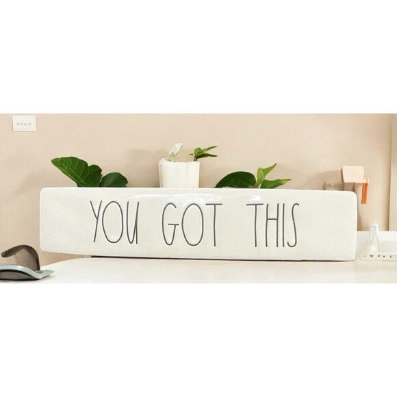 Rae Dunn | Office | Rae Dunn You Got This Ceramic Office Desk Plaque ...